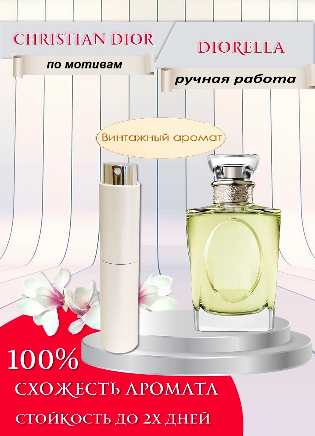 Туалетная вода по мотивам Dior Diorella (Диор Диорелла) 10 мл