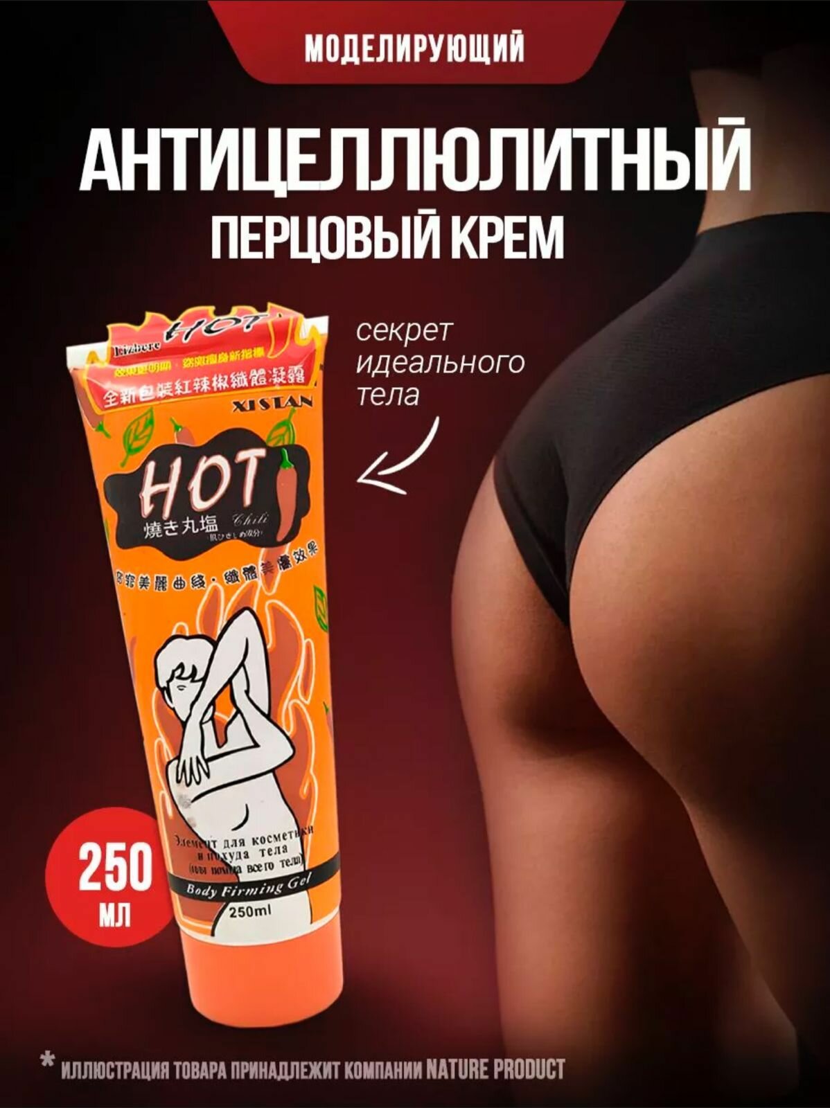 Антицеллюлитный крем; обертывание антицеллюлитное