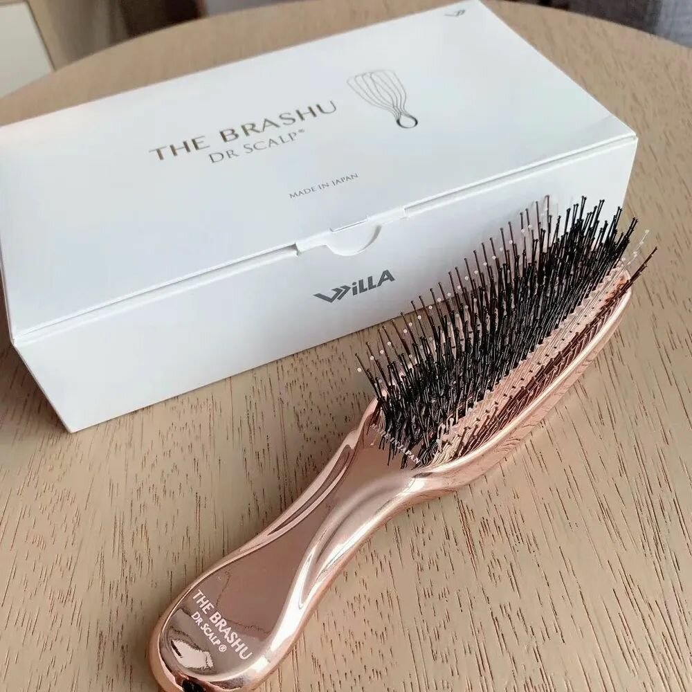 Японская расческа Scalp Brush (набор с чехлом).=v=