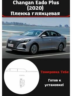 Комплект глян защит пленки для салона авто Changan Eado Plus