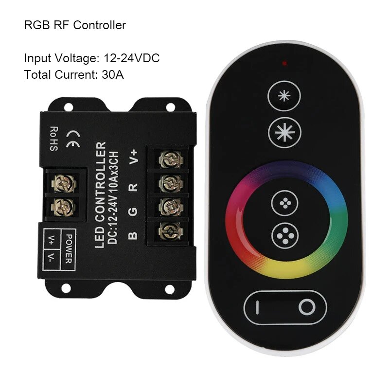 RGB RGBW пульт дистанционного управления светодиодной лентой Wi-Fi Bluetooth RGB 30A RF