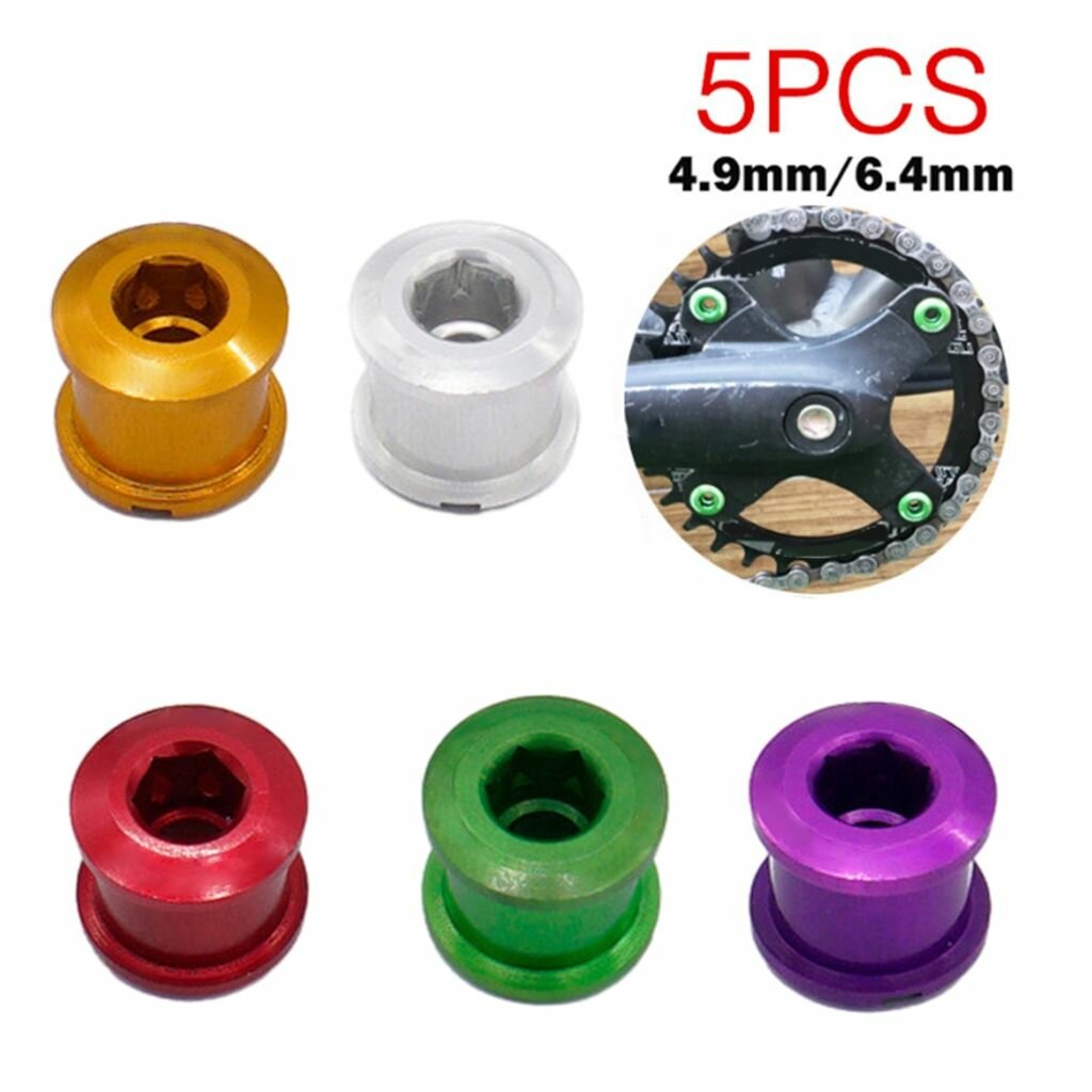 Запчасти для велосипедов, Шипы для однопередачных велосипедов - черные - 6.4MM, 1 пакет 5 шт