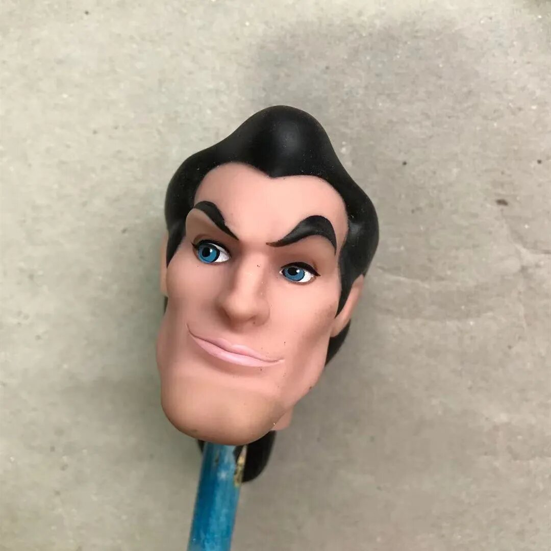 Коллекционная голова куклы Ken Серый, muscle head