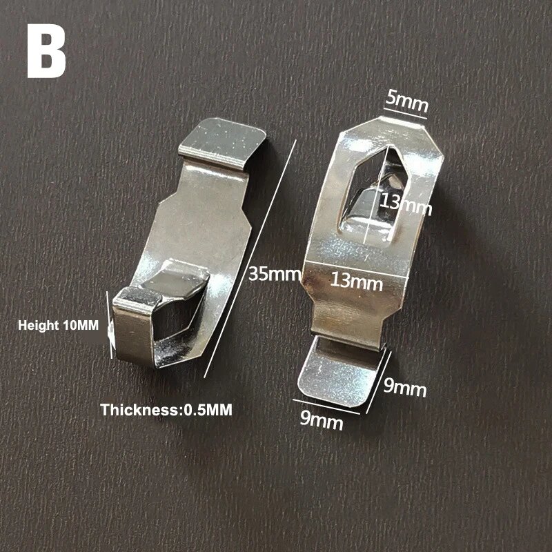 Металлические пружинные зажимы для фоторамок