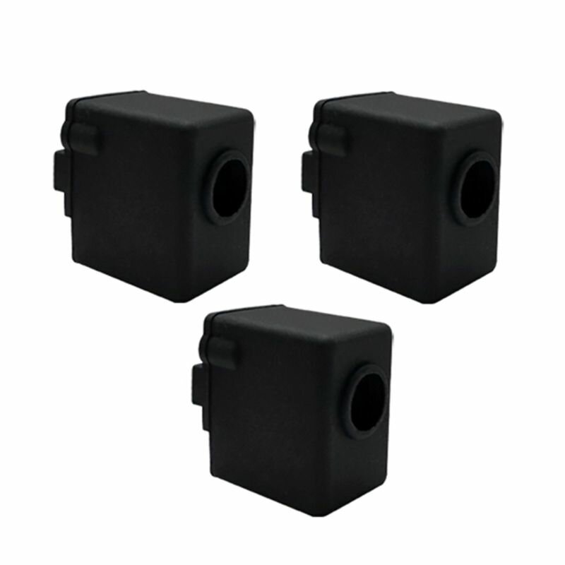 1/2/3/5/6/8 шт. для Kobra2 Hotend, силиконовые носки, черная крышка, головка принтера, 3D детали, чехлы термоблоков