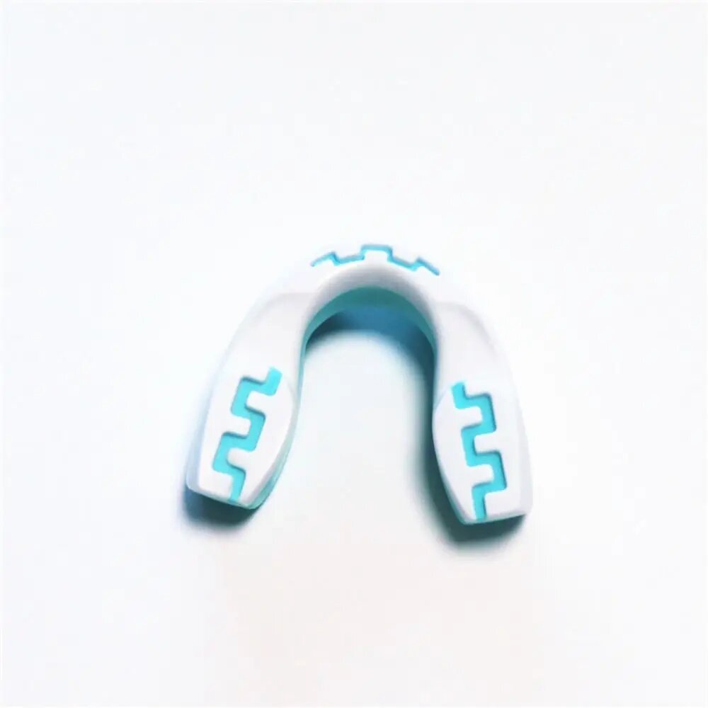 Детская боксерская капа для муай-тай EVA white