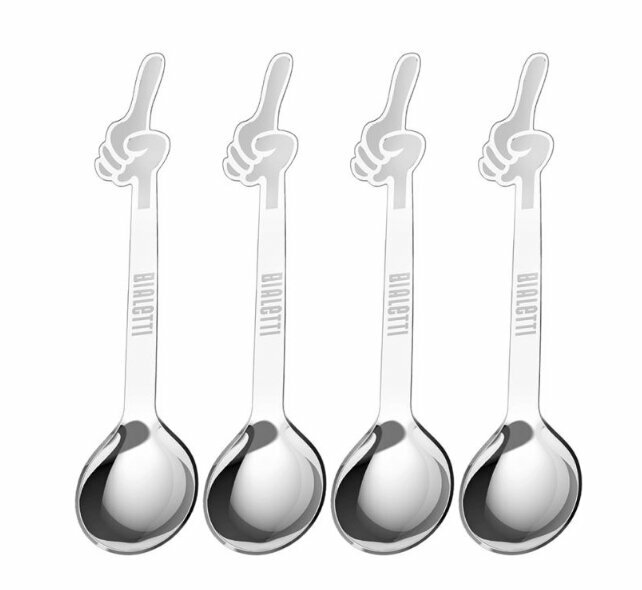 Набор из 4 ложек для эспрессо Bialetti Omino DCDESIGN15