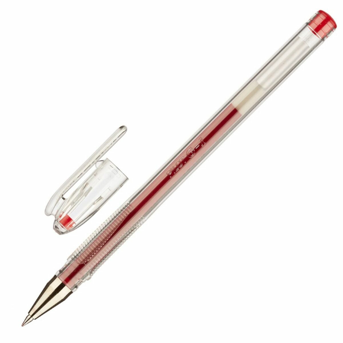 Ручка гелевая Pilot BL-G1-5T Extra Fine (0.3мм, красная) (BL-G1-5T-R), 144шт.