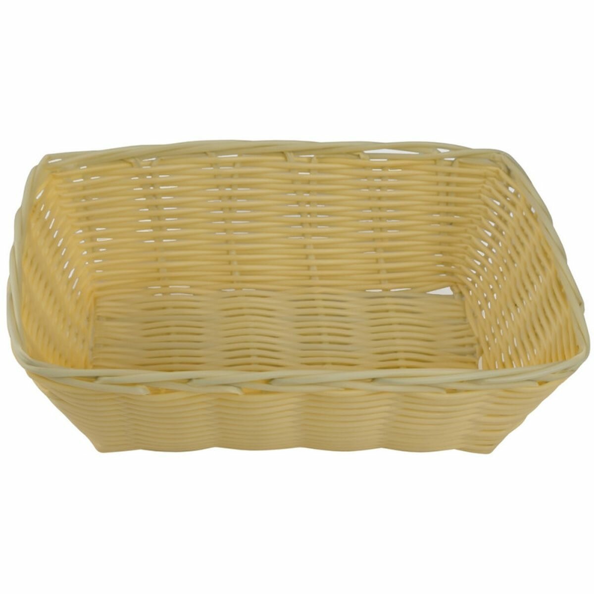 Корзина для хлеба Gastrorag плетеная прямоугольная пластиковая, 23х15х6.5см, 1шт.