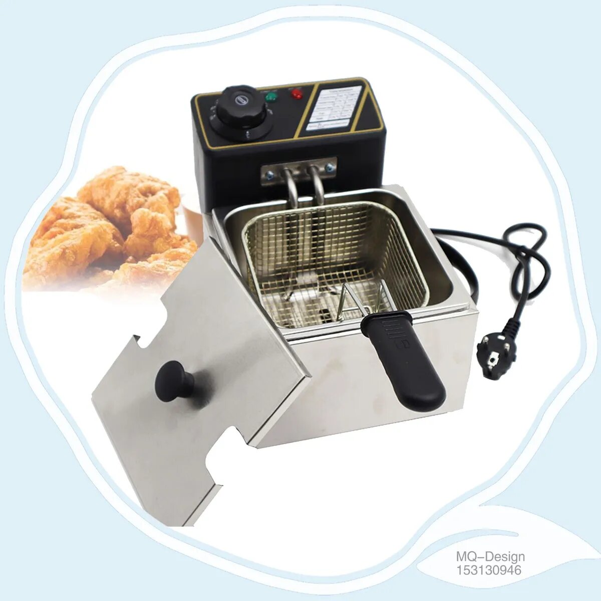 Картофель фри, жареные куриные крылышки и различные мясные блюда можно готовить на 2-литровой столешницей из нержавеющей стали и электрической фритюрнице. Подарки для родителей