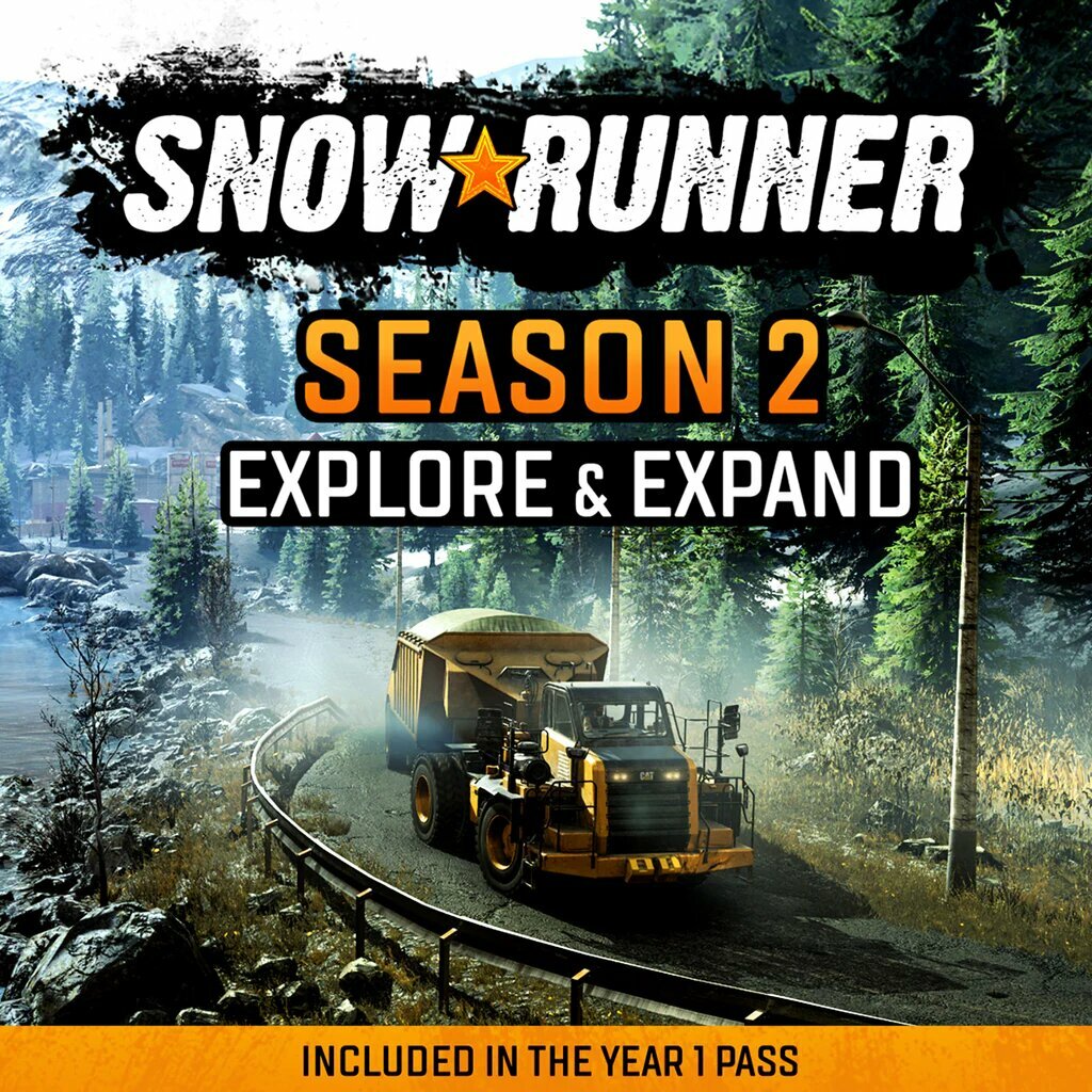 Дополнение SnowRunner - Season 2: Explore & Expand, цифровое издание PlayStation 4 и PlayStation 5, регион Турция / код пополнения баланса