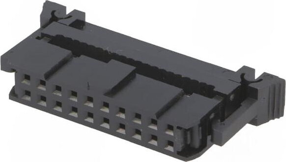 Вилка NINIGI AWP-20ZZ IDC "мама" PIN 20 IDC на шлейф 1,27мм позолота 1шт