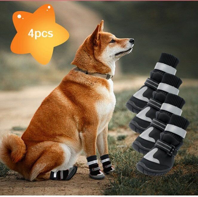 Обувь для домашних животных средних и крупных собак, мех лабрадора ретривера