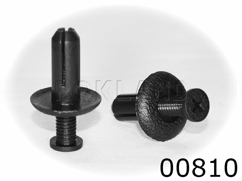 10шт - 00810 клипса автомобильная ACURA/DODGE/GM/HONDA/LEXUS/MITSUBISHI/TOYOTA ROKLAND