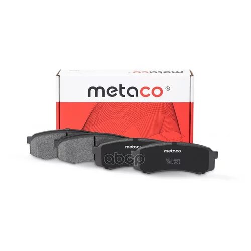 Колодки тормозные задние дисковые К-КТ METACO 3010009
