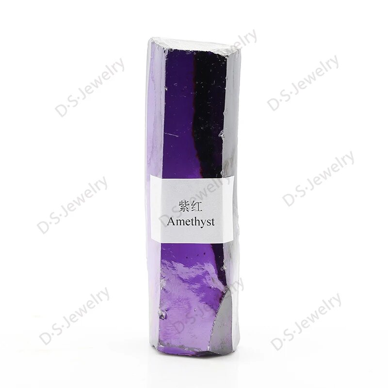 Необработанный синтетический цирконий золотой и желтый цвета 1 кг Фиолетовый, amethyst