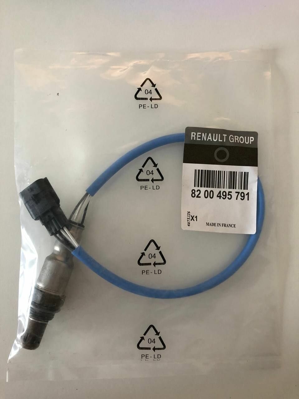 Датчик кислорода (лямбда-зонд) "Renault Group" 8200495791 на Renault
