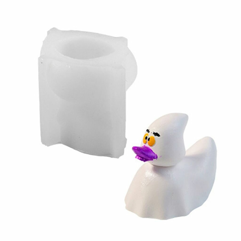 Хэллоуин утка смолы силиконовые формы помадка шоколад для украшения конфеты партии