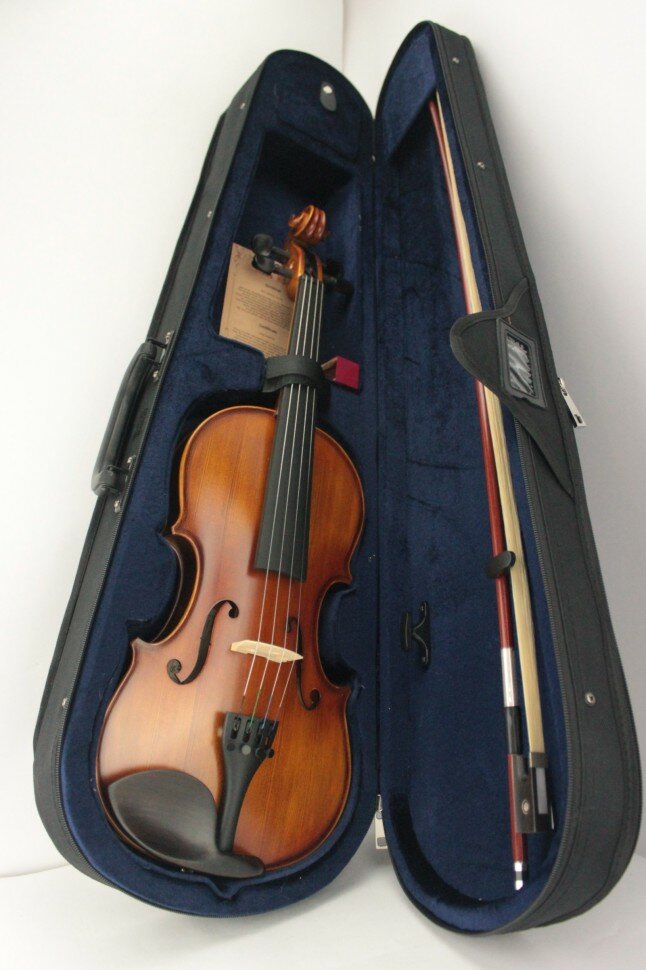 Скрипка 4/4 HANS KLEIN HKV-2 GW комплект (лицензия Германии, производство Китай)