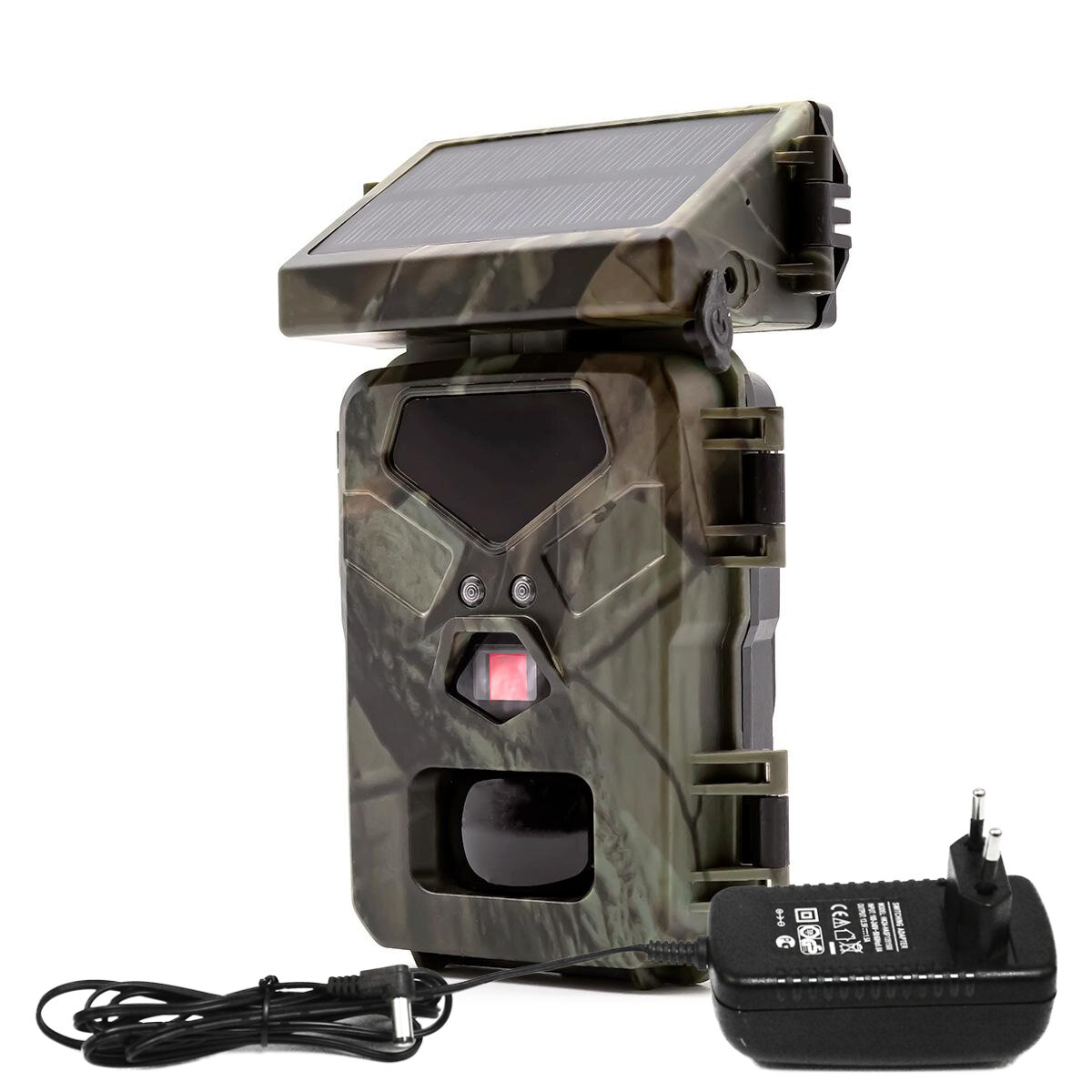 Миниатюрная уличная фотоловушка Филин MiNi700 (IP-65) Full-HD с солнечной панелью. Встроенный датчик движения. Микрофон, запись на SD. Запись звука. T