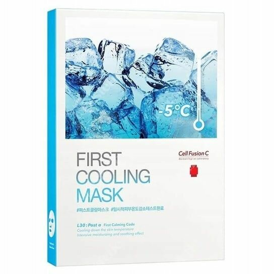 Cell Fusion C Охлаждающая гидрогелевая маска для раздраженной кожи First Cooling Mask 5х25 г