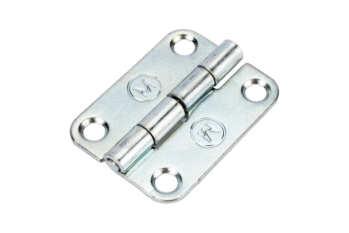 Tech-Krep накладная петля 30х40 мм, хромированная, универсальная для дверей пакет 138859