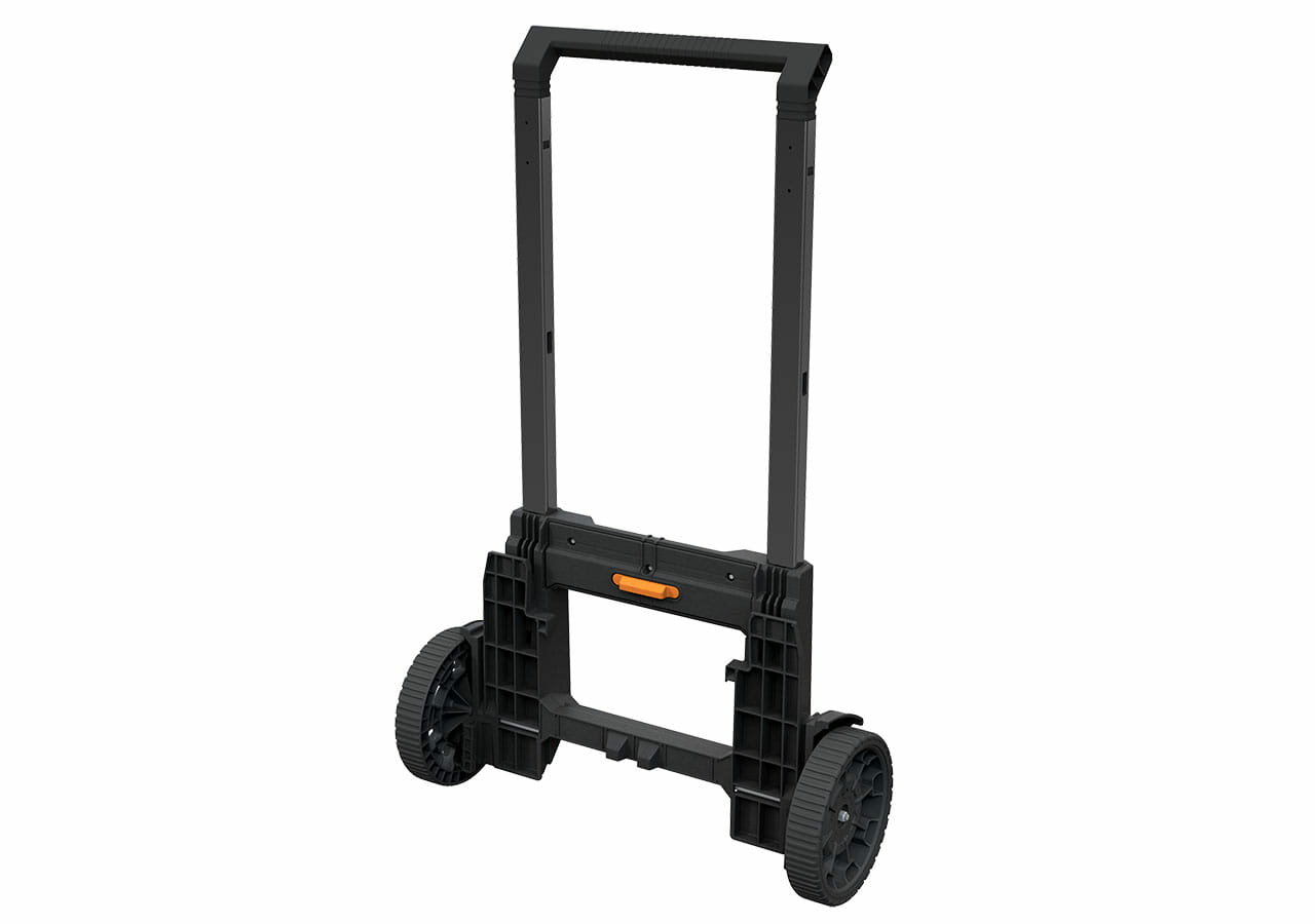 Тележка KETER ROC Back Tel Whell 17212440, пластик, 78 -105,5 см, черная
