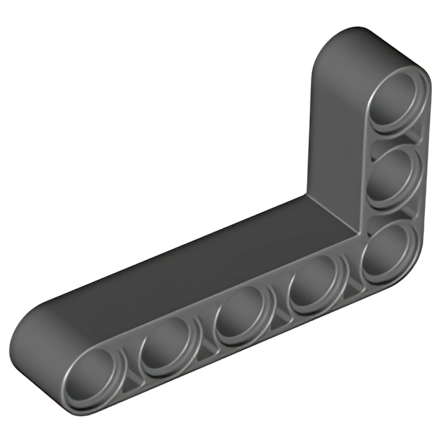 Деталь LEGO Technic, Liftarm, Modified Bent Thick L-Shape 3 x 5 32526 Dark Bluish Gray U