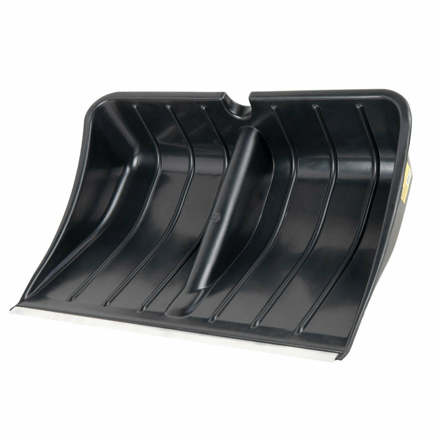 Лопата снеговая 54х37 см без черенка "богатырь" суперпрочная, большая, алюминиевая планка, грандмастер, 700337