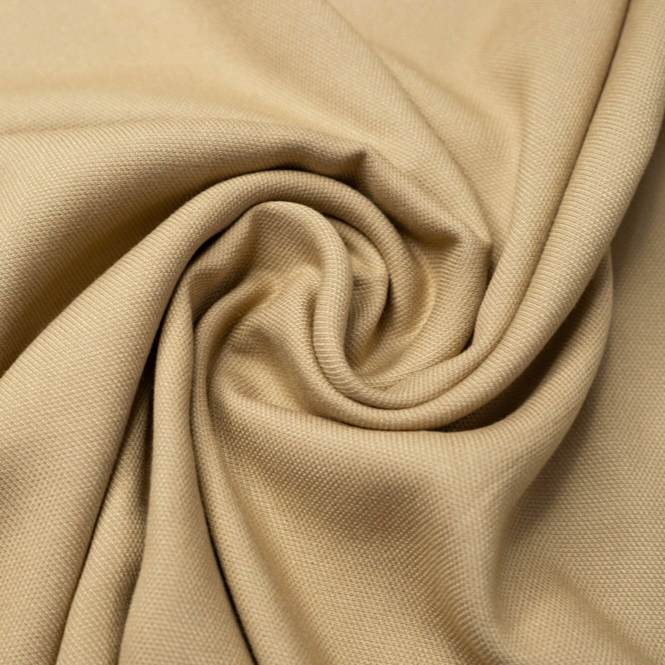 Ткань Купра бежевая жаккардовая 1.37м