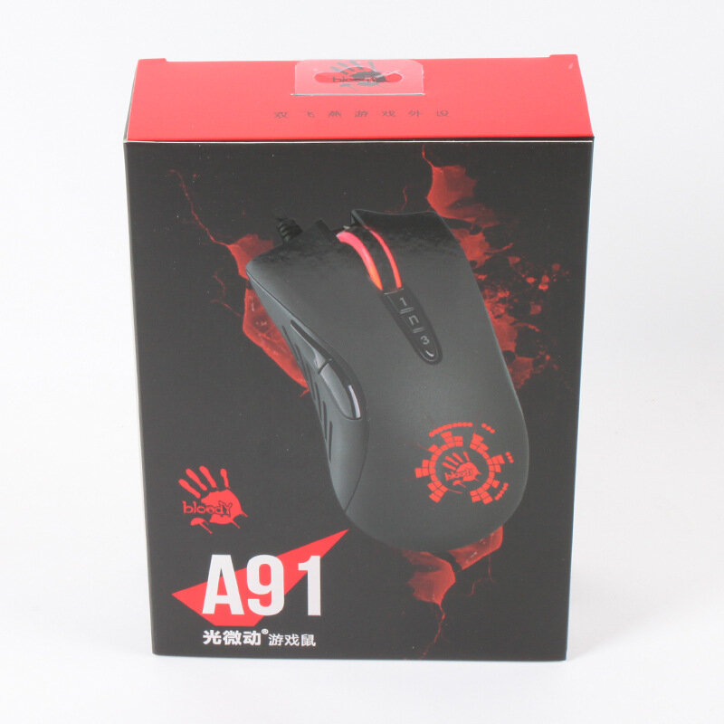Shuangfeiyan Blood Hand Ghost Bloody Light Micro E-Sports Интернет-кафе игры CF Chicken Game Mouse Glare A90 A91 не