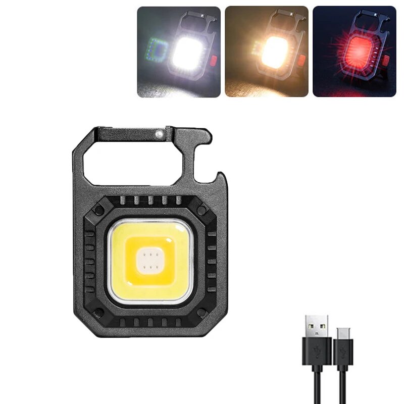 Портативный фонарь QIUCI, белый свет, 1pcs A