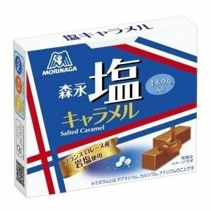 Молочные ириски Morinaga с морской солью и комплексом минералов 72гр. Япония