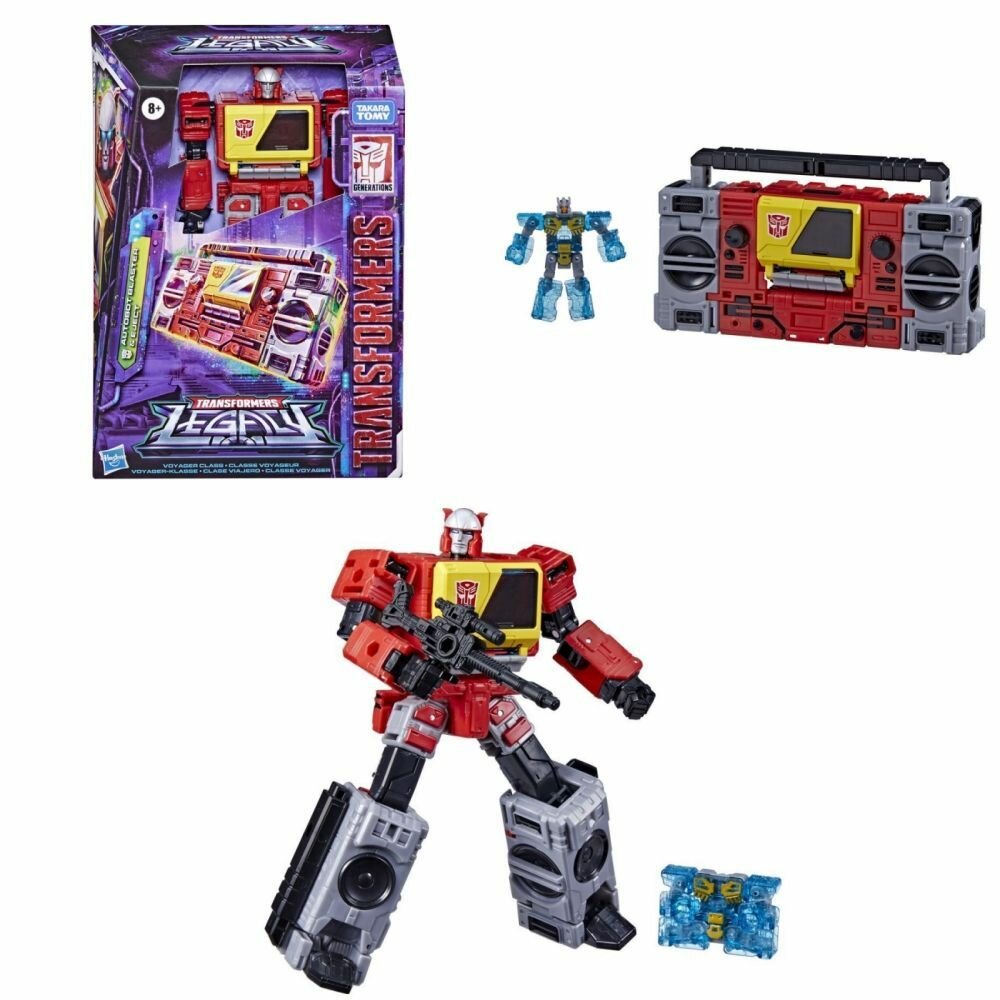 Hasbro Игрушки-трансформеры Generations Legacy Voyager Autobot Blaster & Eject 7-дюймовый F3054