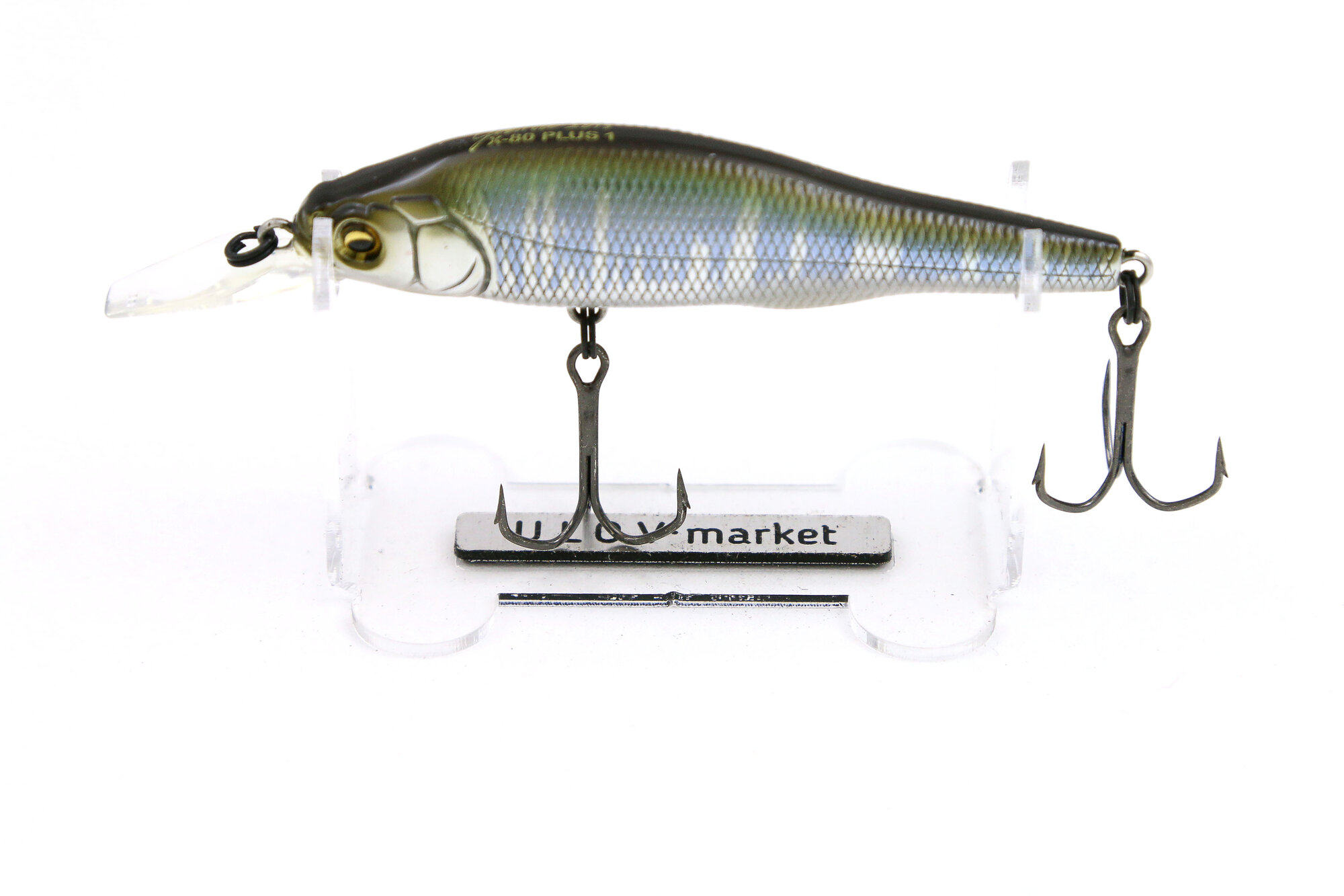 Воблер MEGABASS X-80 Plus 1 Minnow 80SP 10.5г Загл.1.6-1.8м #Wagin Hasu III