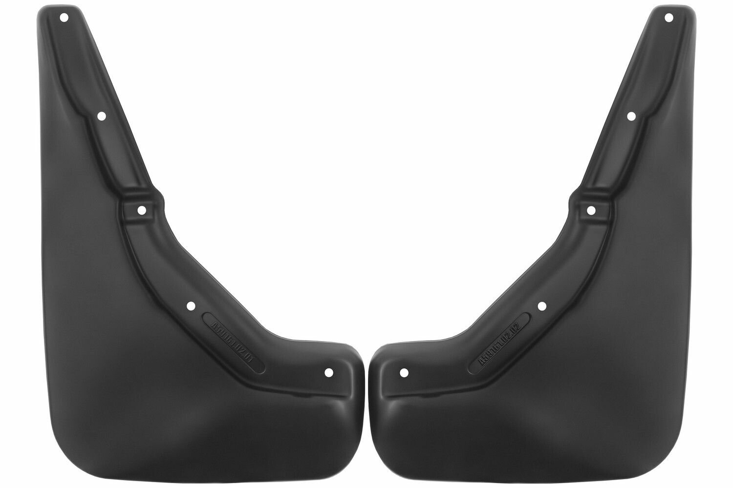 Брызговики задние для LADA (ВАЗ) Niva Travel 2021 - 2 шт.(optimum) в пакете FROSCH. NLF. A0N178. E13