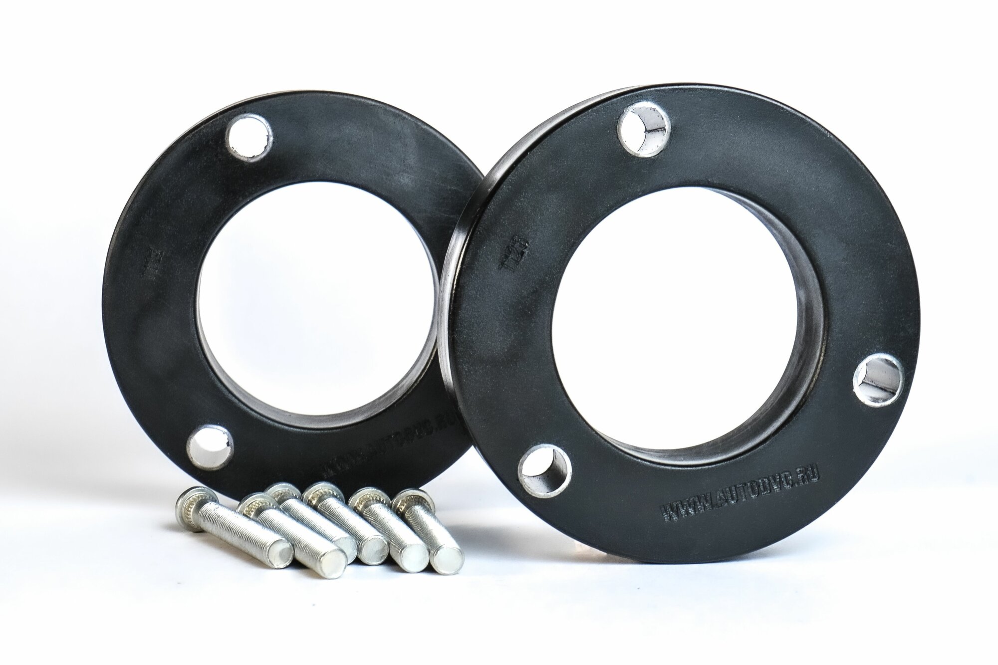 Проставки передних стоек 20мм на Cadillac CT4-V I I 2019-2025, AutoDVC, для увеличения клиренса