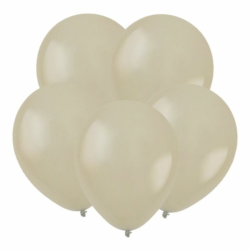 Шар воздушный Веселуха латексный Серый камень, Пастель, Stone, 25 шт