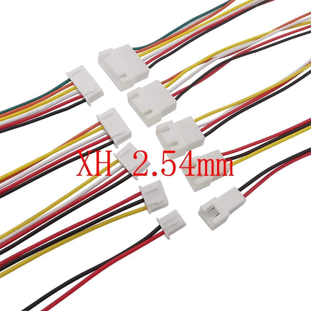 LOCHEUK JST XH разъем для зарядки аккумулятора 2-6 контактов 20 см 26AWG 3Pin, 5Pair
