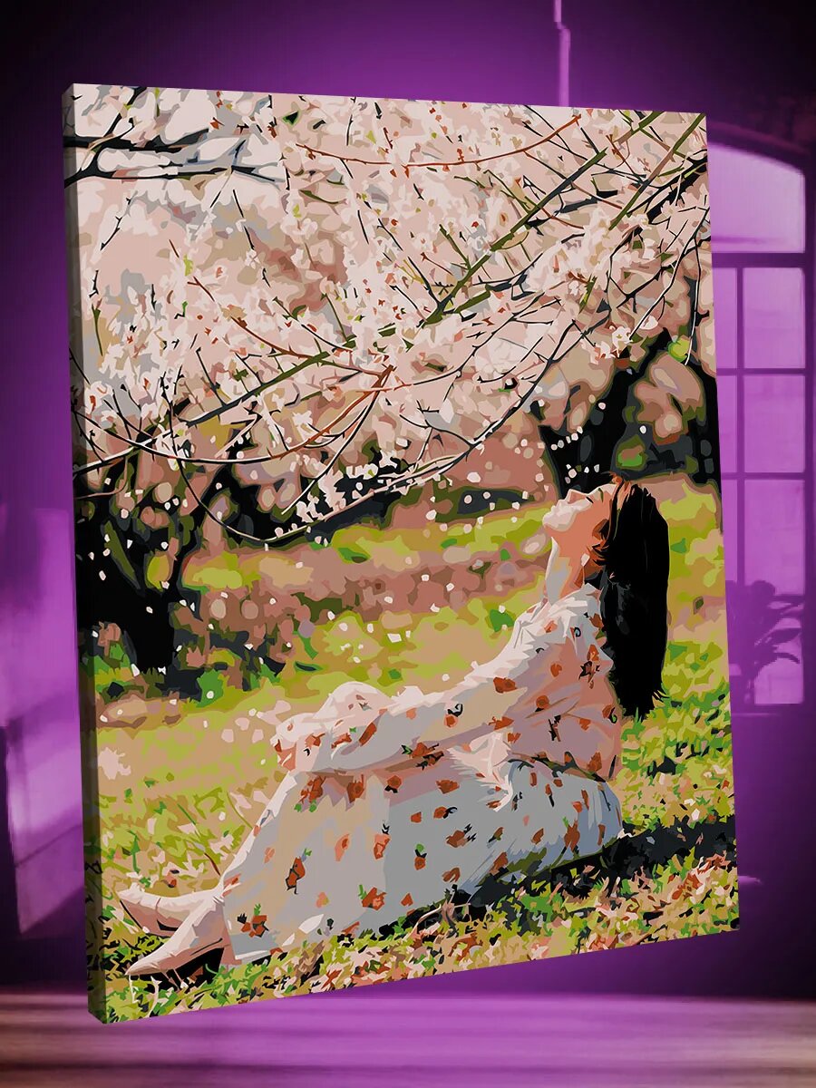 Картина по номерам Весна