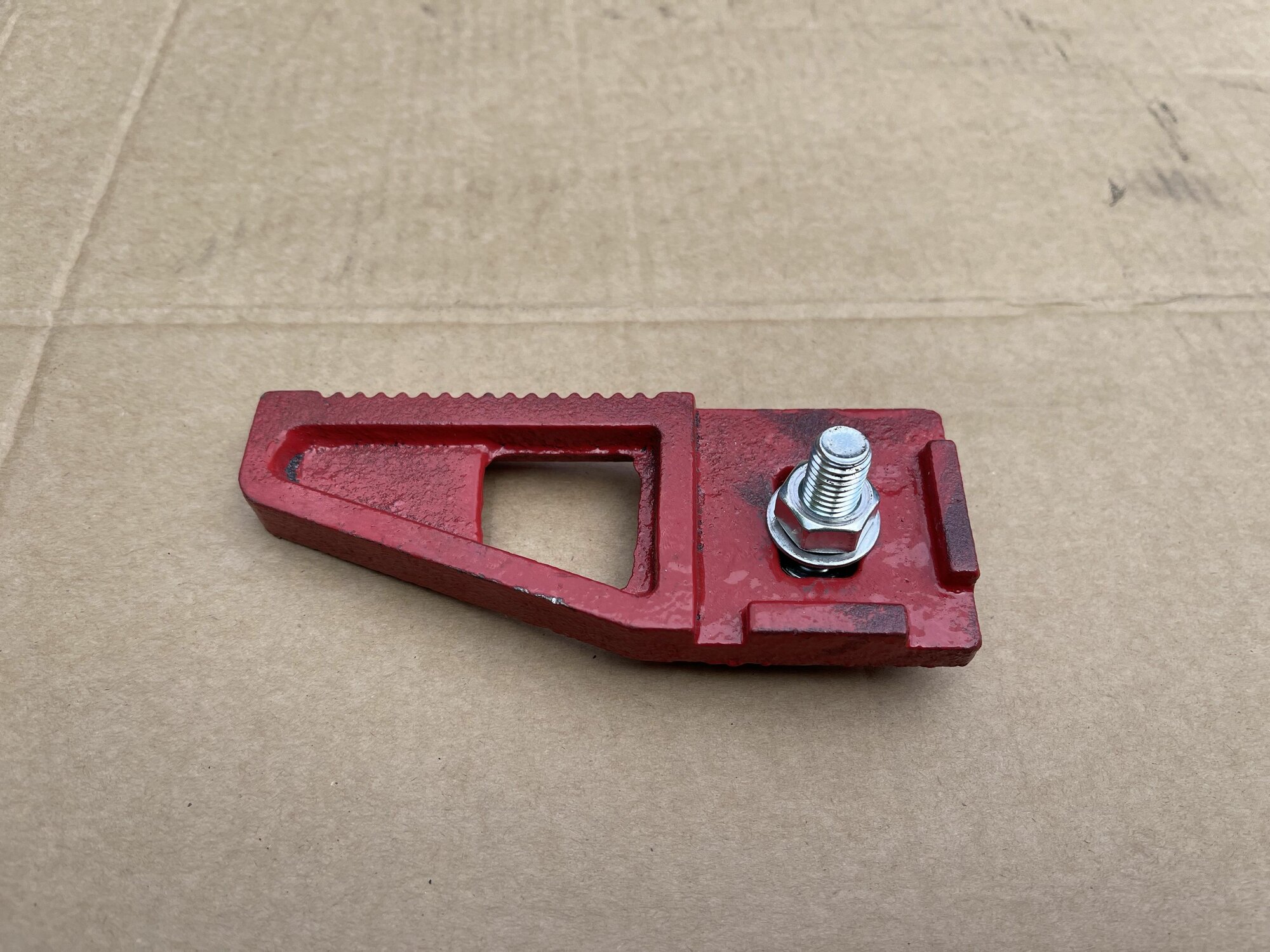 Скоба (петля) верхняя для реечного домкрата. Запчасти реечного домкрата