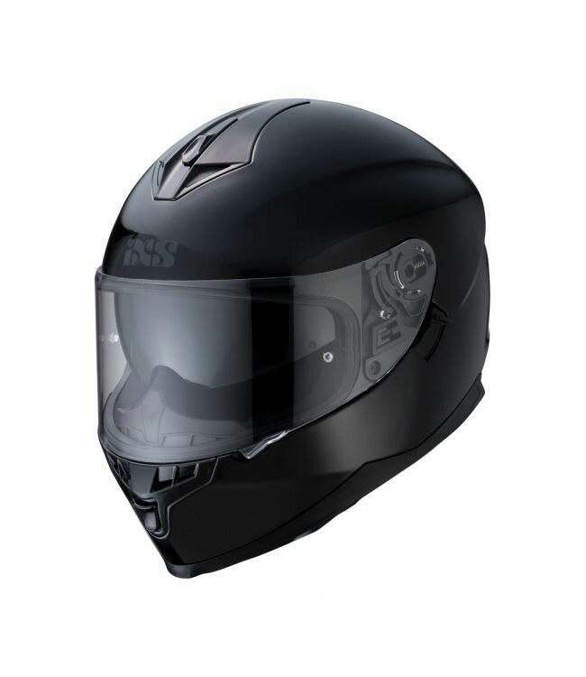 Шлем IXS HX 1100 HX1100 1.0 X14069_003_XL с очками, интеграл (мотошлем), черный глянцевый XL (61-62 см)