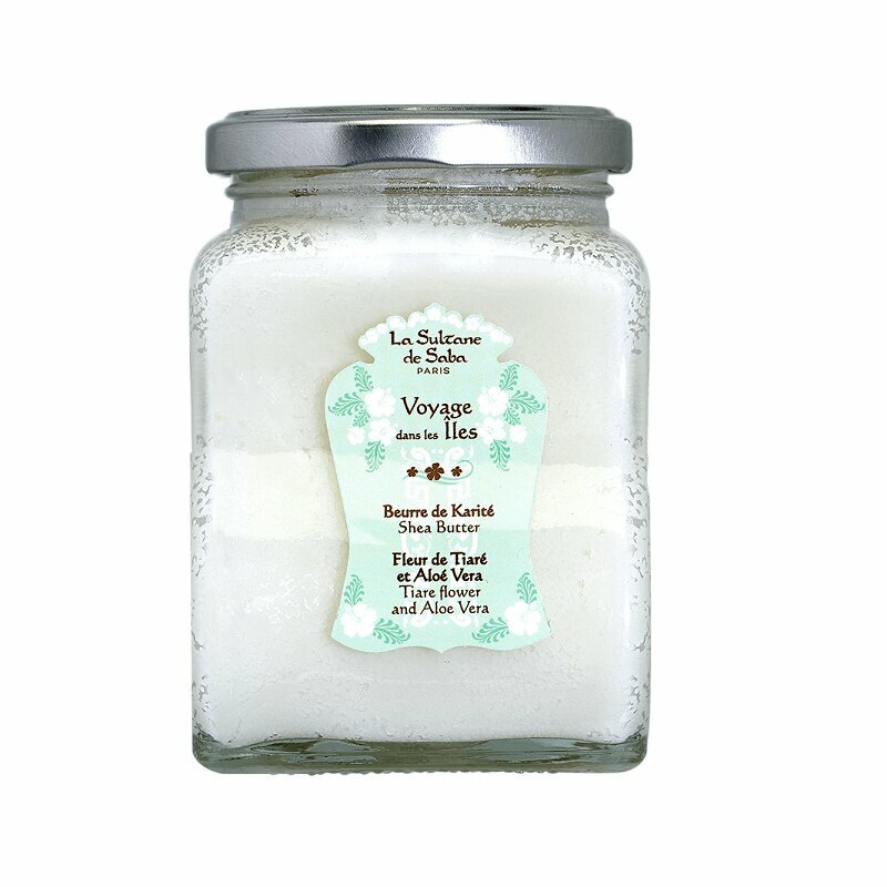 Масло для лица, тела и волос Алое La Sultane De Saba Shea Butter Tiara flower, aloe Vera", 300мл