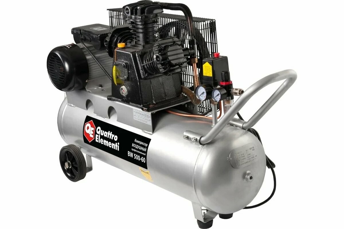 Компрессор QUATTRO ELEMENTI 770-292 BW 500-60, масляный, электрический