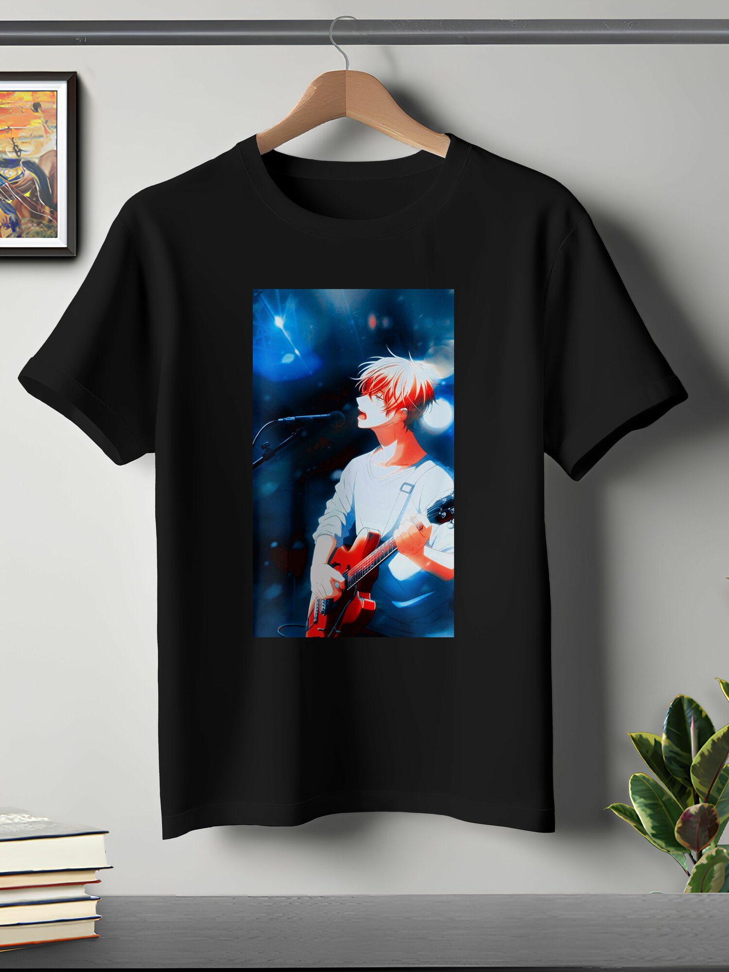 Футболка  Детская ONEQ 128 (8-9) размер с принтом Given, черная