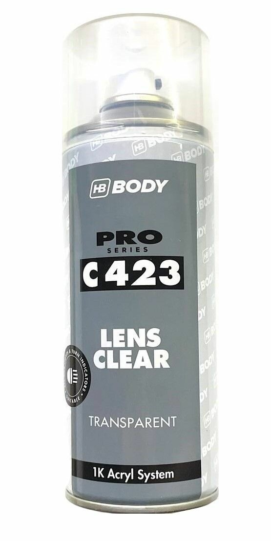 Лак автомобильный для оптики HB BODY 0.4 л