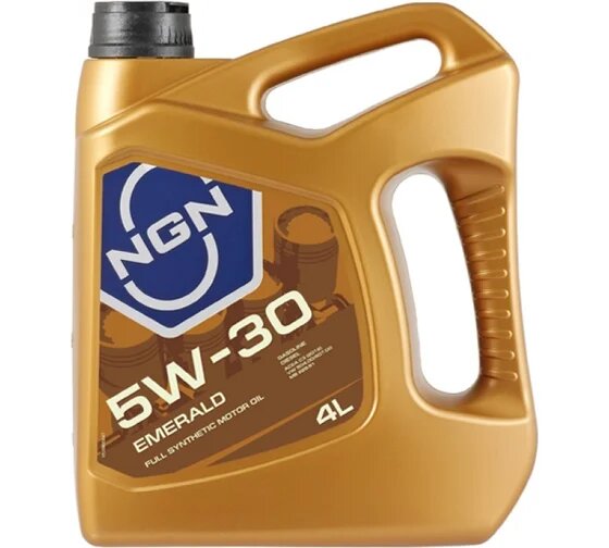 Моторное масло NGN 5W-30 C3 EMERALD синтетическое, 4 л, артикул V272085323