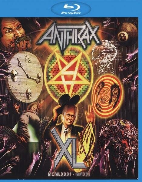 Anthrax: XL (MCMLXXXI - MMXXI) (2022) Blu-ray (блю рей)