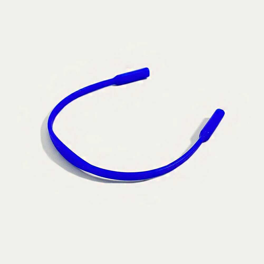 Силиконовый ремешок для очков KAIGOTOQIGO 20 см Синий, Dark blue
