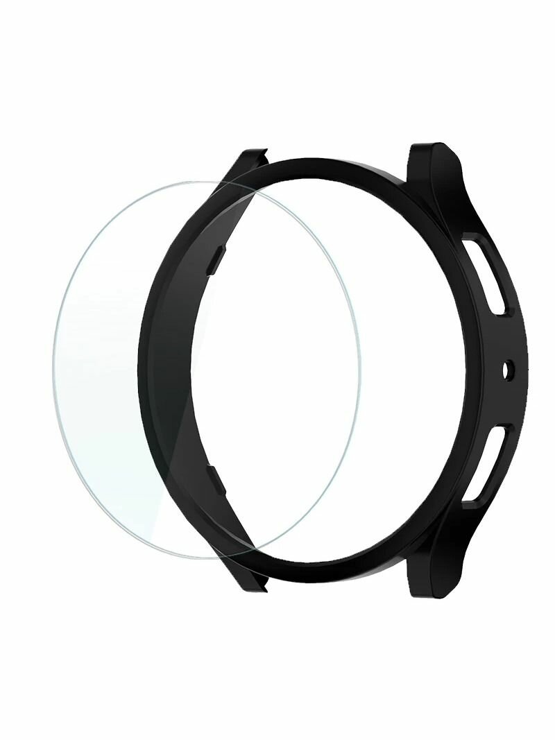 Чехол для часов из закаленного стекла для Samsung Galaxy Watch 7 40 мм 44мм Чехол